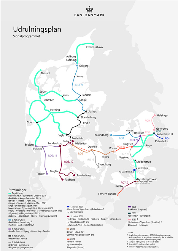 Fjernbanen | Banedanmark